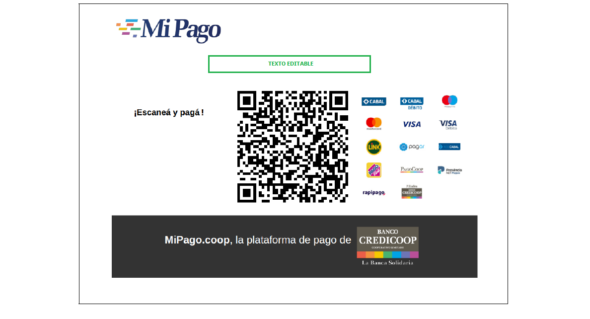 Cómo generar un código QR para Solicitudes de pago | Mi Pago